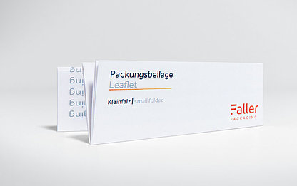 Package inserts - a must-have for every medicine package – Faller Packaging