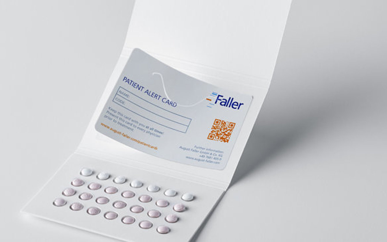 Patient Cards – Faller Packaging