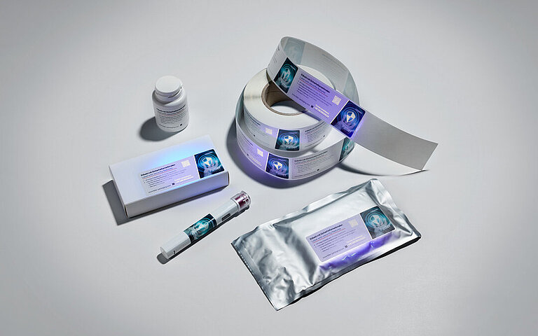 Labels with Invisible Ink - Order sample now! – Faller Packaging