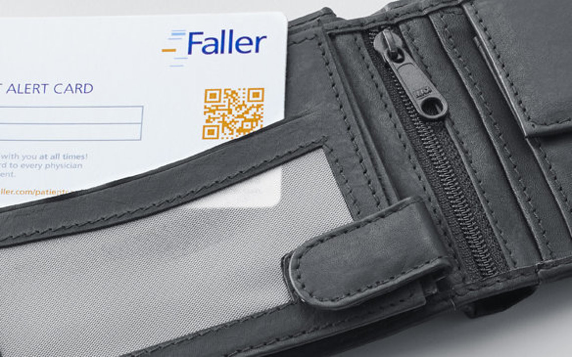 Patient Cards – Faller Packaging