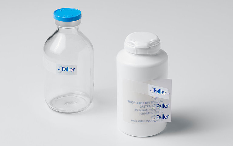 New adhesive label by Faller – the DryPeel Flag Label – Faller Packaging